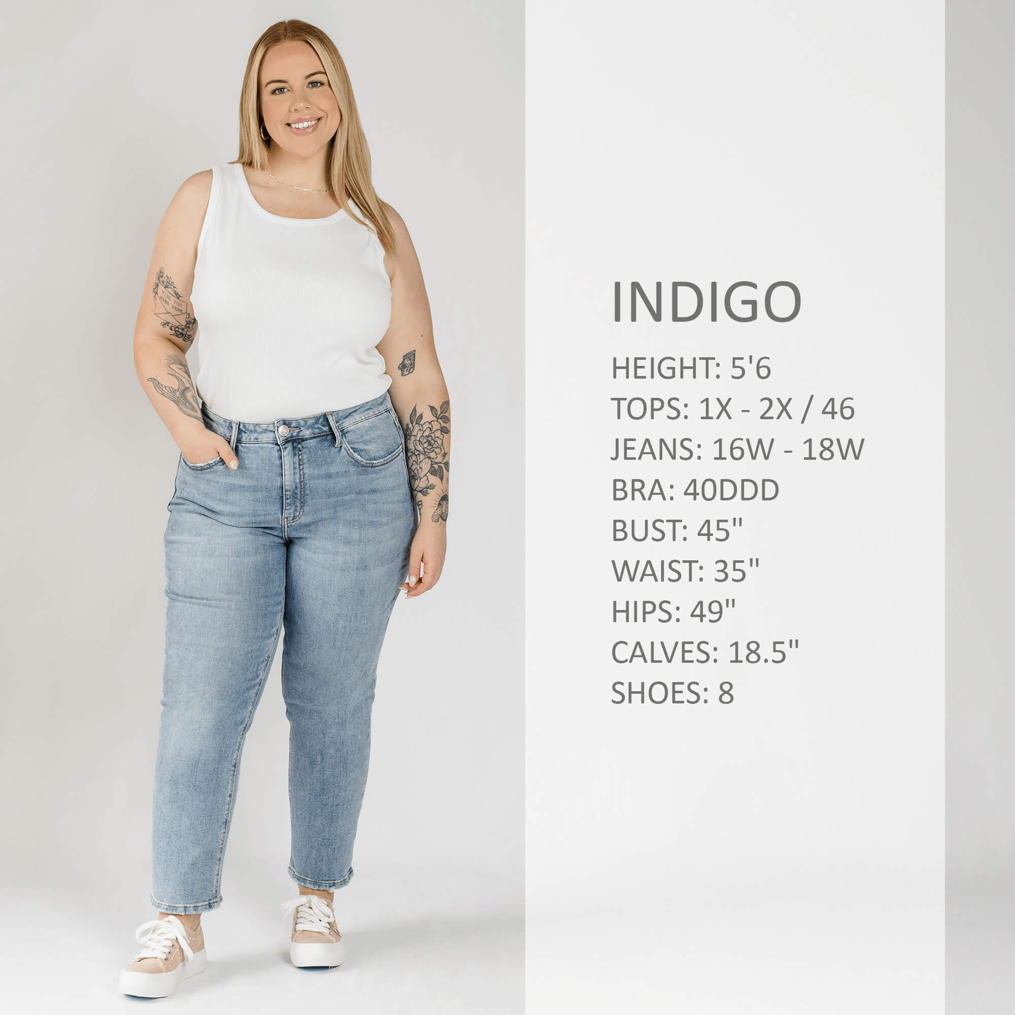 Sizing | Silver Icing